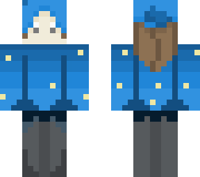 Starry Night Girl | Minecraft Skin