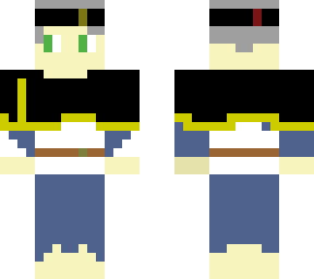 Asta Black Clover | Minecraft Skins