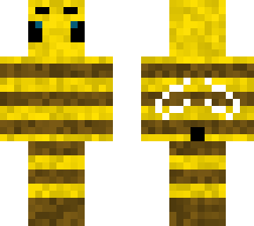Minecraft bee skin layout - oilvfe