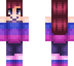 Bi Pride ~ Townsfolk Roleplay Character | Minecraft Skin