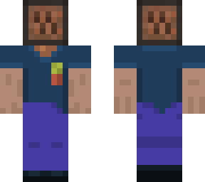 C418 whit medal | Minecraft Skin