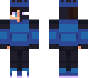 Epaxial With Blue Crown | Minecraft Skin