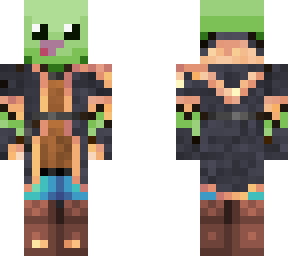 Frog wizard | Minecraft Skin