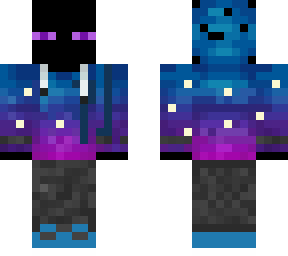 Galaxy sweater enderman | Minecraft Skin