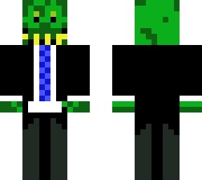 Gator in a Suit | Minecraft Skin