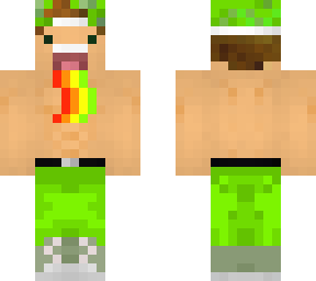 MCC Lime Lhamas - Joey Graceffa | Minecraft Skin