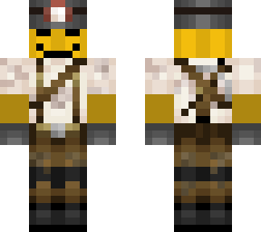 Mining Pumpkian | Minecraft Skin