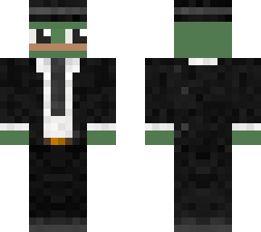 Pepe mafiozo tfuj stary | Minecraft Skin