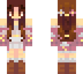 red homura skin- original by anixii | Minecraft Skin