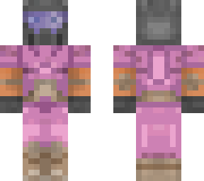 Xisuma Axolotl Transition | Minecraft Skin