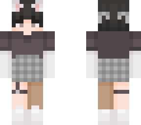 Aesthetic Black Boy | Minecraft Skin