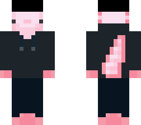 axolotl with bucket hat ;> | Minecraft Skin