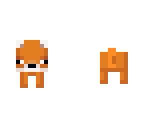 Minecraft Baby Fox