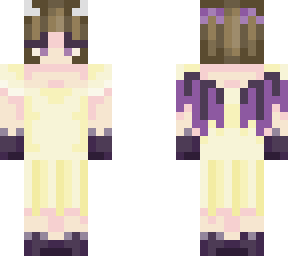 Ender dragon girl | Minecraft Skin