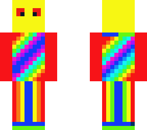 my best rainbow skin | Minecraft Skin
