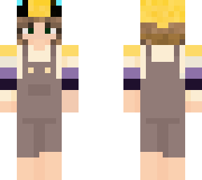 Non binary bee farmer | Minecraft Skin