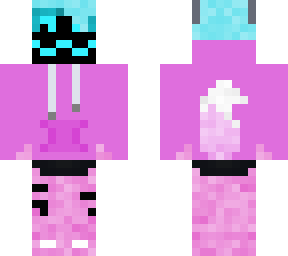 Protogen pink | Minecraft Skin