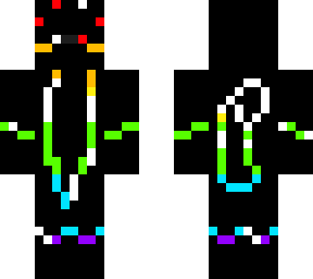 rainbow void | Minecraft Skin