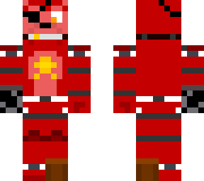 Rockstar Foxy | Minecraft Skin