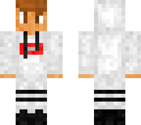 White drippy boi | Minecraft Skin