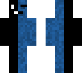 Blue and black | Minecraft Skin