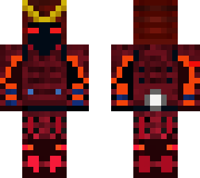 Dark samurai | Minecraft Skin
