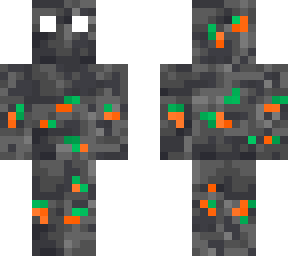 Deepslate Copper Ore man | Minecraft Skin