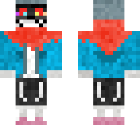 dust sans | Minecraft Skin