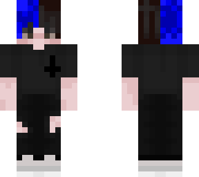 eboy blue hair | Minecraft Skin