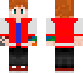 Ed Sheeran - Orange Jacket & Headphones | Minecraft Skin