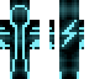 Electro Wizard With Effects | Minecraft Skin