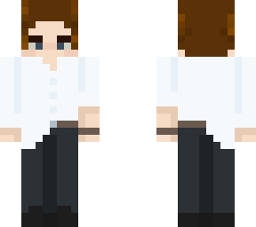 Half tucked button up | Minecraft Skin