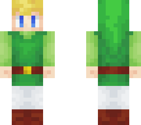 Toon Link Minecraft Skin