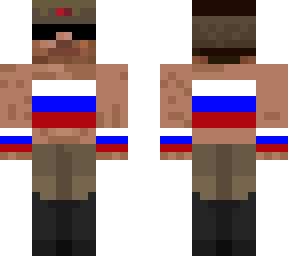 russian steve | Minecraft Skin