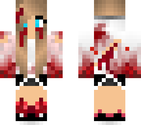 bloody girl | Minecraft Skins