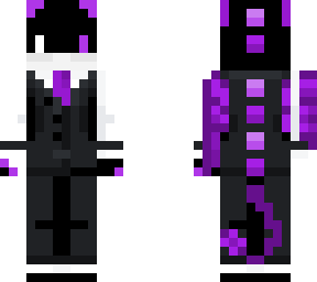 Umber in a suit | Minecraft Skin