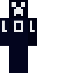 Black creeper | Minecraft Skin