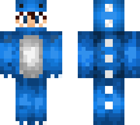 Blue Dino Skin | Minecraft Skin