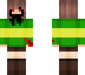 Chara (creepy smile) | Minecraft Skin
