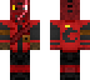 Exiled Crimson Dragon | Minecraft Skin