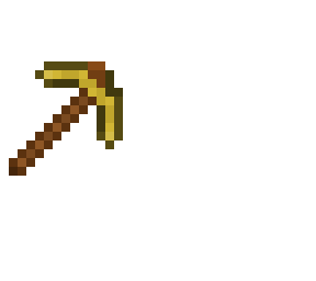 Gold Pickaxe | Minecraft Skin