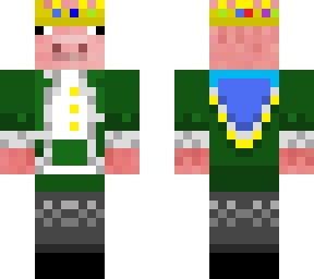 green technoblade AKA green pork chop | Minecraft Skin