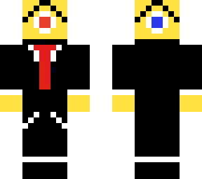 Illuminati in suit | Minecraft Skin