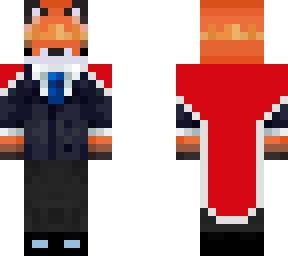 King fox | Minecraft Skin