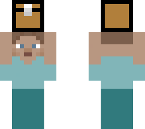 steve steven chest holding minecraft skin | Minecraft Skins