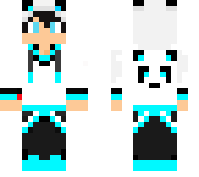 PANDA GAMER | Minecraft Skin