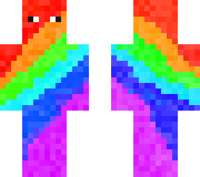 Rainbow guy | Minecraft Skin