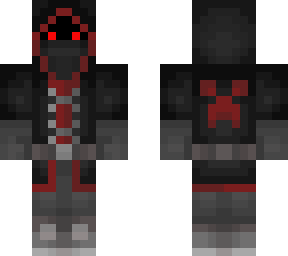 Red eyed assassin | Minecraft Skin