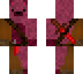 Red Nether Bear | Minecraft Skin