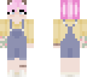 Yellow Overalls | Minecraft Skin